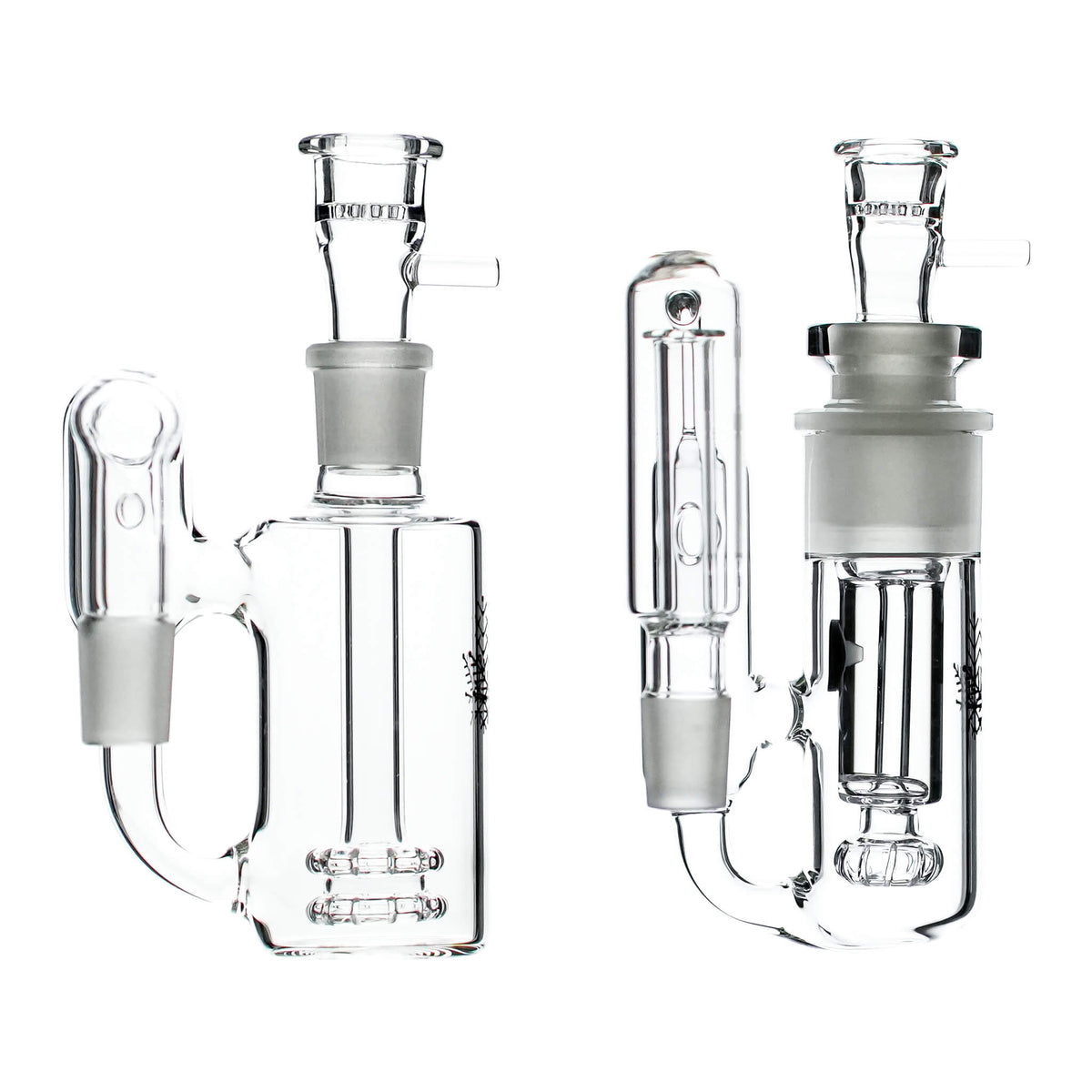 90 Degree Ash Catchers | 14mm & 18mm | Cleaner Clouds – The Freeze Pipe