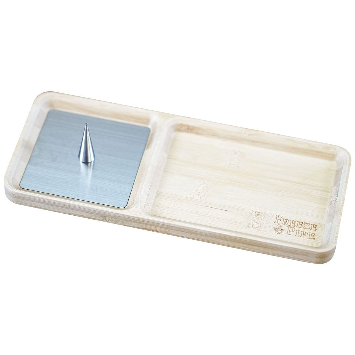 Rolling Tray with Built-In Ashtray + Bowl Cleaner – The Freeze Pipe