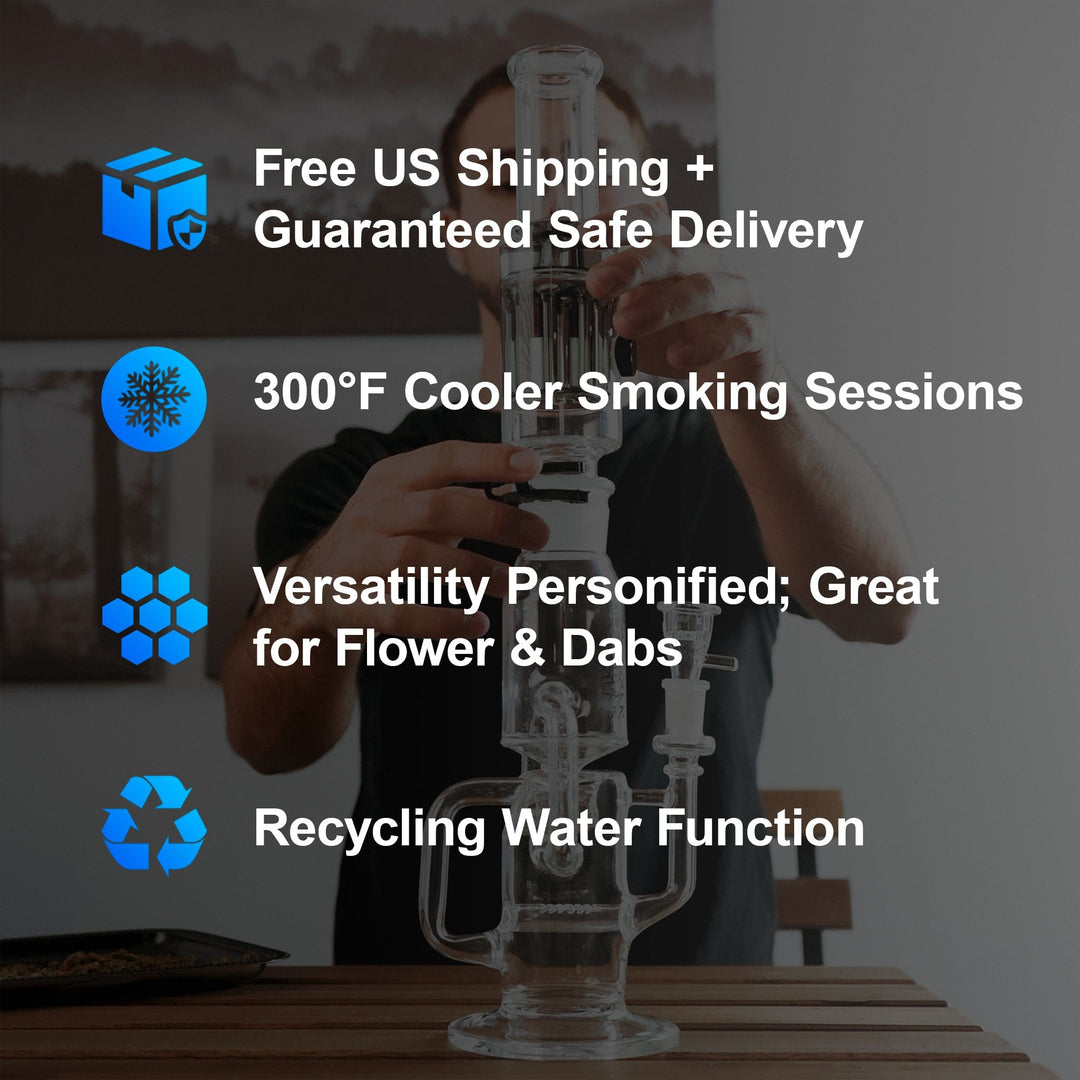 Recycler Bong | The Freeze Pipe