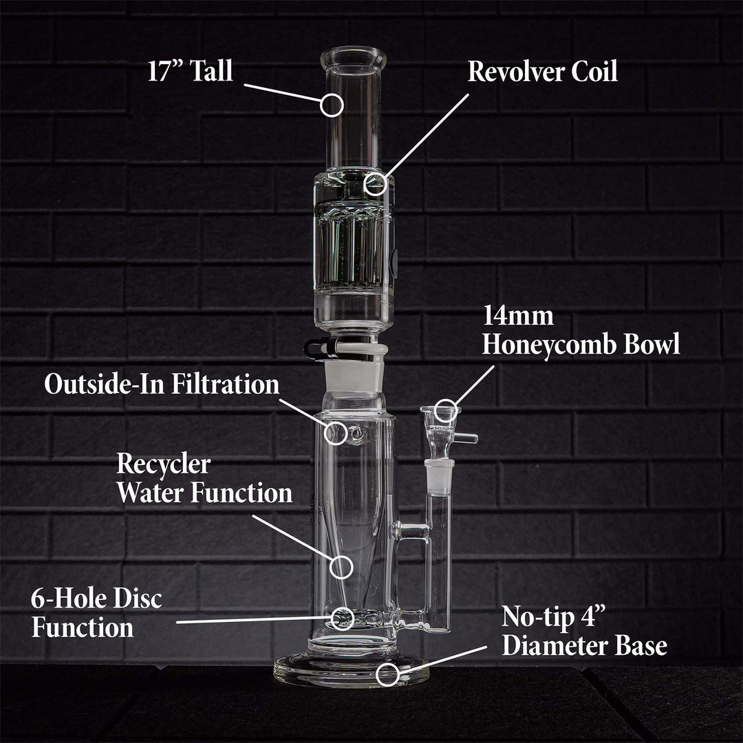 Inside Out Bong | Rare Function | Cough-Free – The Freeze Pipe