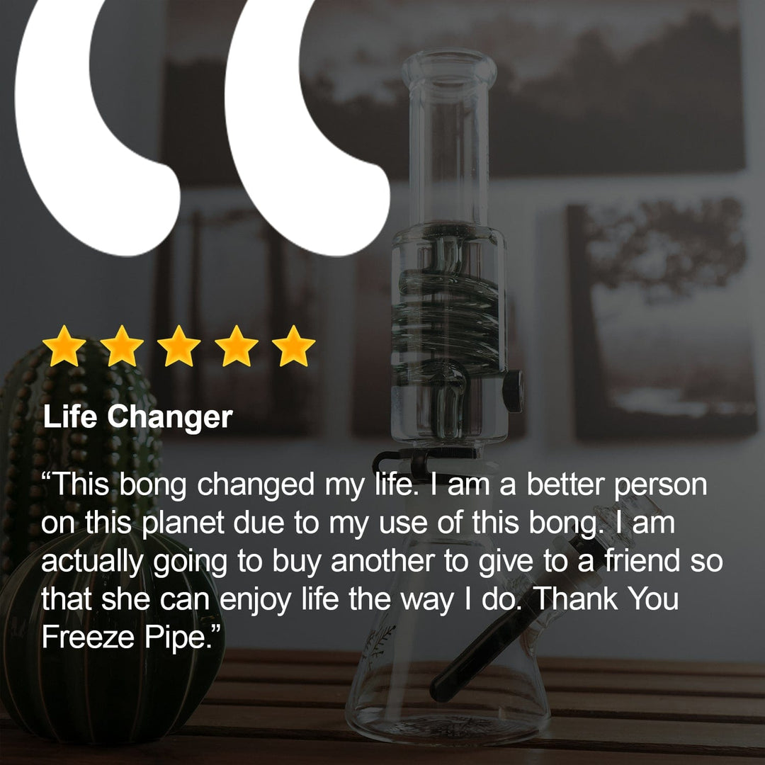 Beaker Bong - Classic Glycerin Bong | The Freeze Pipe